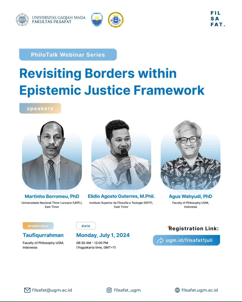 Philotalk Webinar: Revisiting Border within Epistemic Justice Framework ...